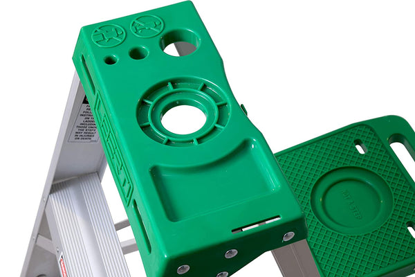 Liberti 1206 Aluminium Step Ladder with Utility Tray (Silver), 6 feet ...